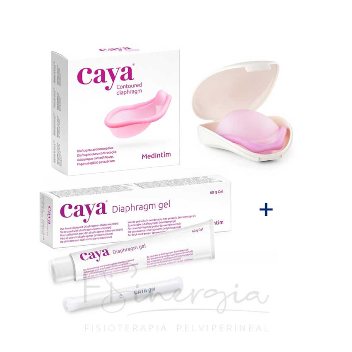 Kit Anticonceptivo Diafragma Caya y Caya Gel espermicida - Fisinergia